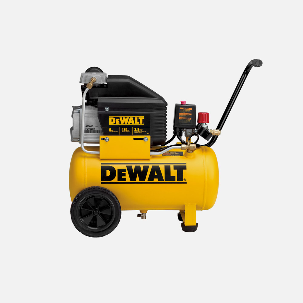 6 gallon air compressor – Renovations site